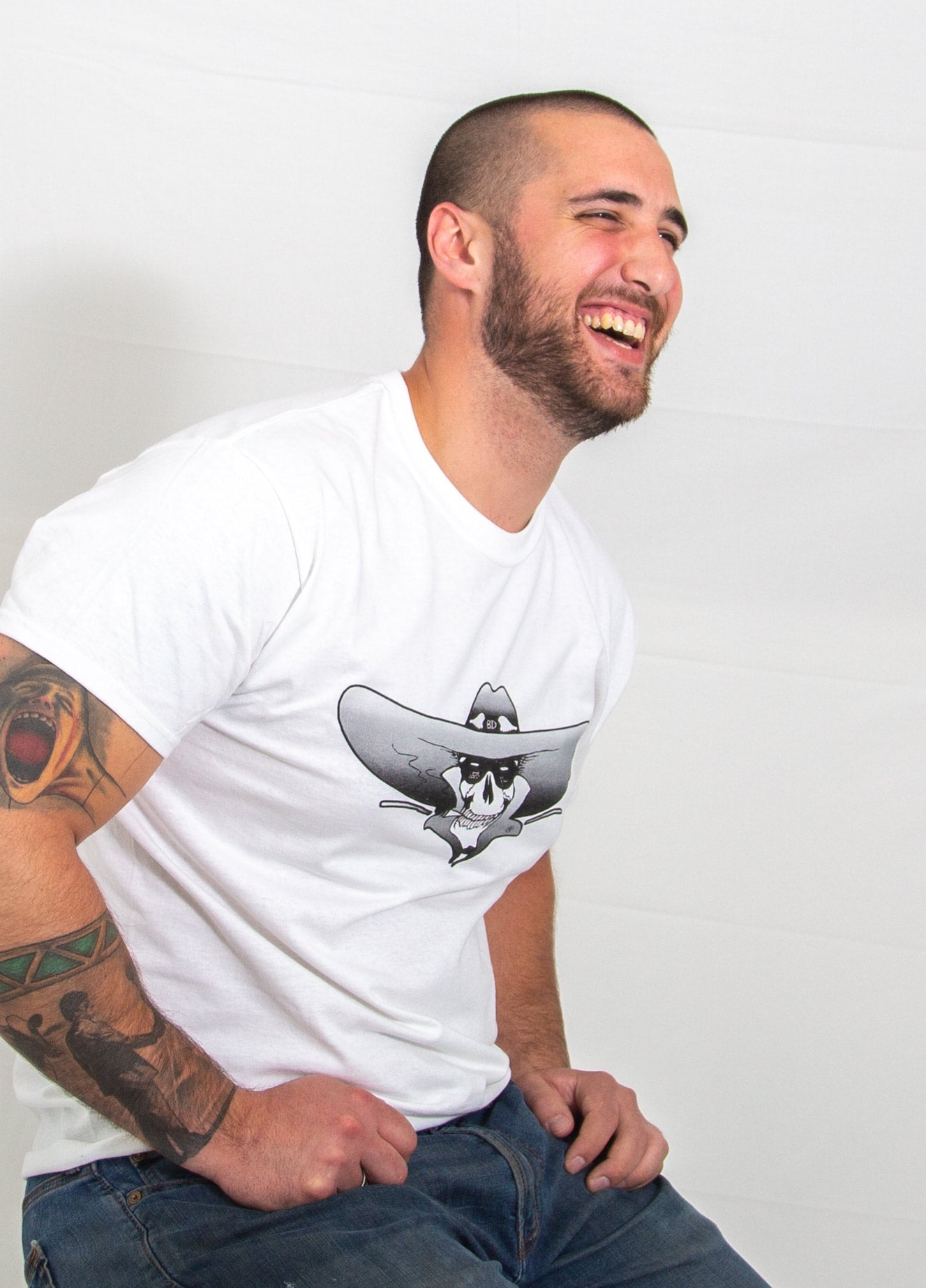 Men's Bone Daddy’s Classic Short Sleeve T | BoneDaddysCustomCycle